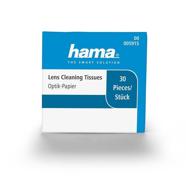 Hama Lens Cleaning Tissues 30 pack – NZ Camera & Print