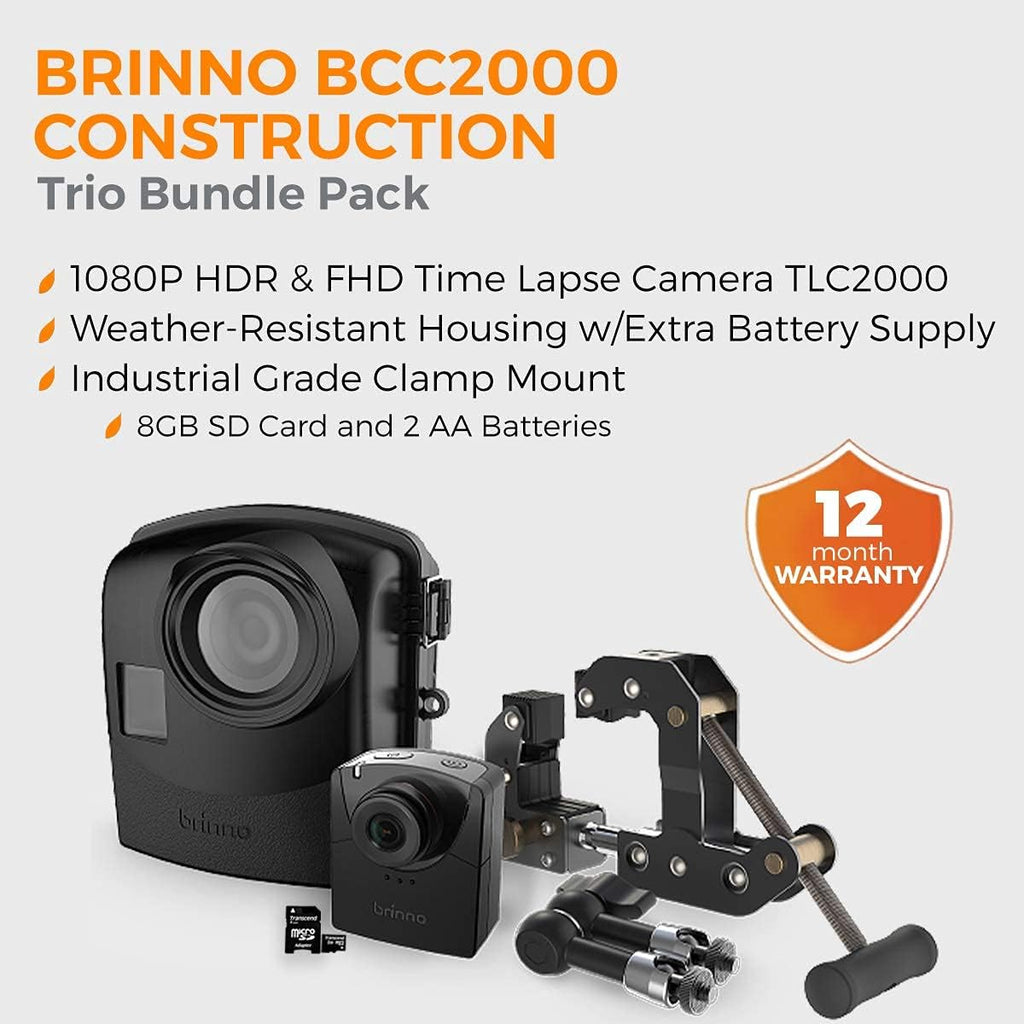 Brinno BNBCC2K+ 1080p HDR Construction Camera Kit Plus – NZ Camera & Print