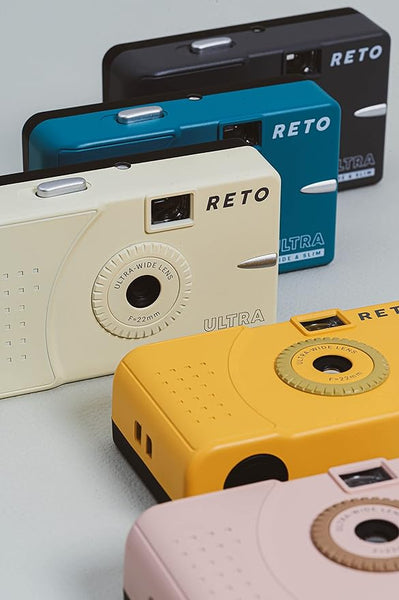 Reto Ultra Wide & Slim Reusable Film Camera YELLOW – NZ Camera & Print
