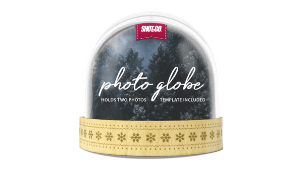 Shot2Go Photo Snow Globe - Wooden – NZ Camera & Print