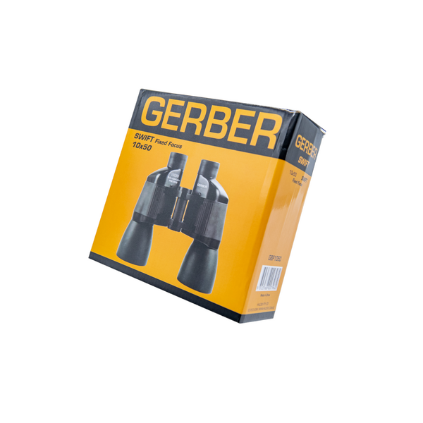 GERBER Swift 10x50 Binocular Fixed Focus – NZ Camera & Print