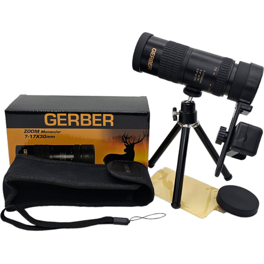 Gerber Zoom 17-7×30 Monocular – NZ Camera & Print