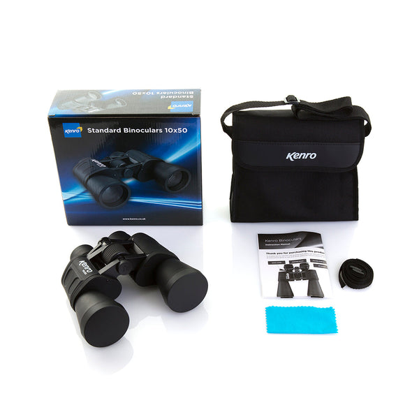 Kenro Standard Binoculars 10x50 – NZ Camera & Print