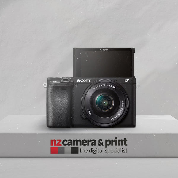Sony Alpha A6400 Mirrorless Camera with 16-50mm Lens – NZ Camera & Print