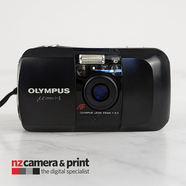 Pre-Owned Olympus MJU 1 with Bag, 1 Film Roll & Battery – NZ Camera & Print